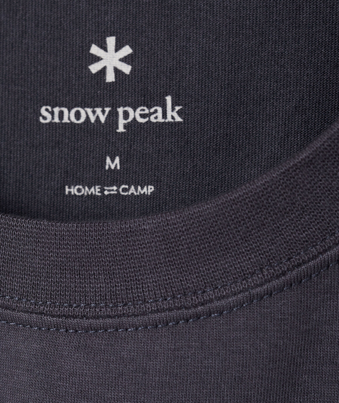 Norse Store | Shipping Worldwide - Snow Peak Snow Peak Logo T shirt - Charcoal