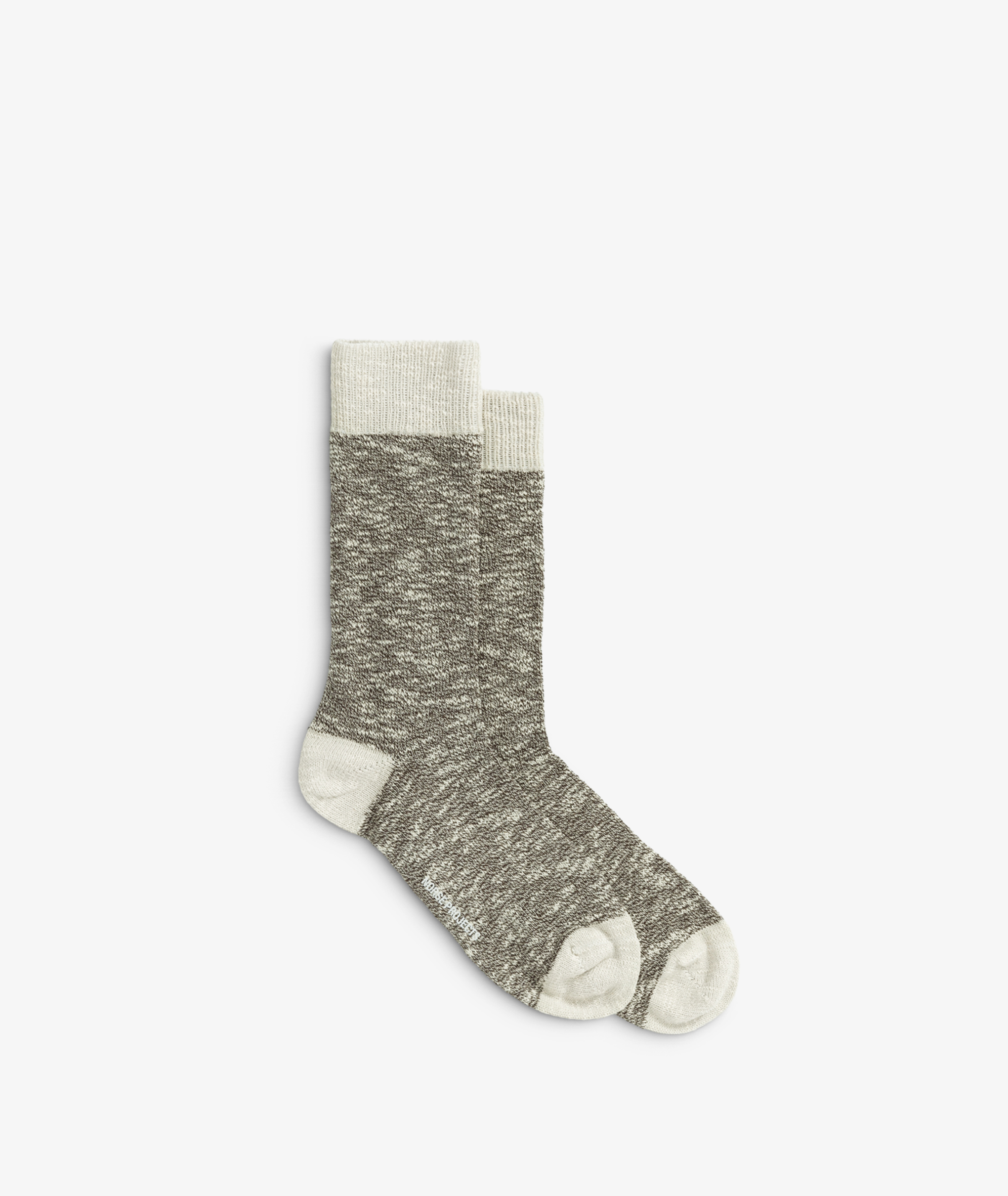 Norse Store | Shipping Worldwide - Norse Projects Ebbe Slub Sock - Espresso